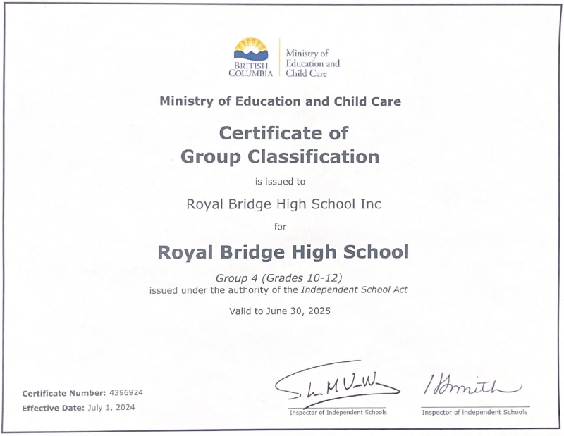 Home - Royal Bridge High School